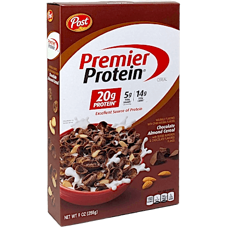 Premier Protein Low Sugar Cereals