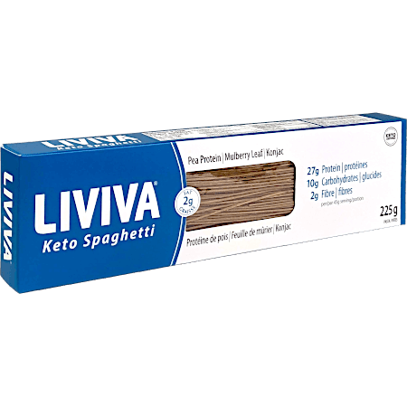 Liviva Keto Pasta with Pea Protein, Mulberry Leaf and Konjac