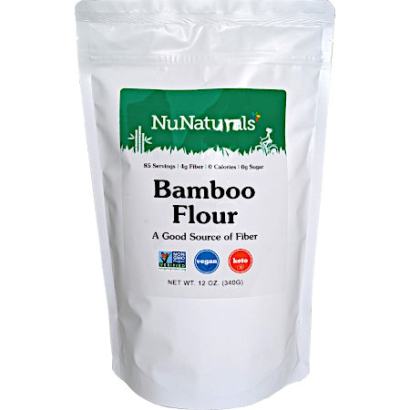 NuNaturals NuNaturals Zero Calorie, Zero Sugar Bamboo Flour