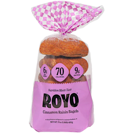 Royo Keto-friendly, Plant-based Bagels
