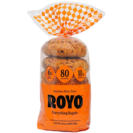 Royo Keto-friendly, Plant-based Bagels