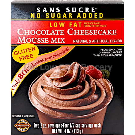 Sans Sucre Low Fat Mousse Mix